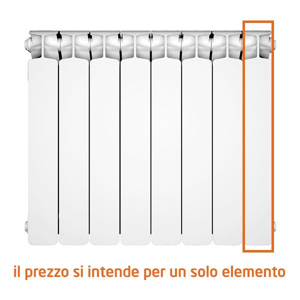 Radiatore Alluminio SIRA Alice Princess 700/100, acquista su Hidrobrico