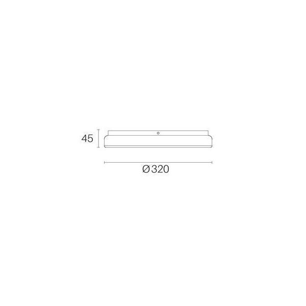 Plafoniera Tonda Led 28w 4000k Sovil Electra Bianco - 99822/02 ...
