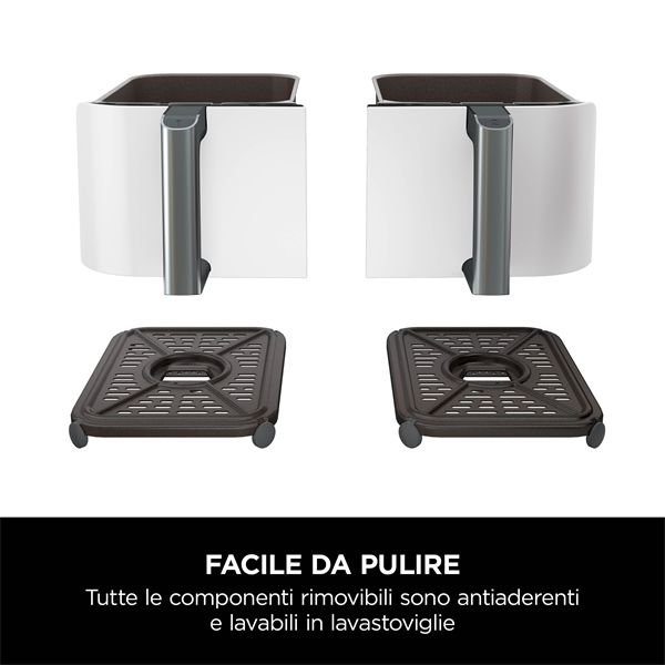 Friggitrice Ad Aria Ninja Dual Zone Max Da 9,5 L - Bianco - Ninja ...