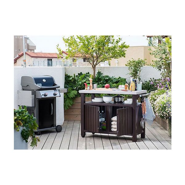 Tavolino In Resina Supporto Barbecue Keter Unity XL - 17202967 ...